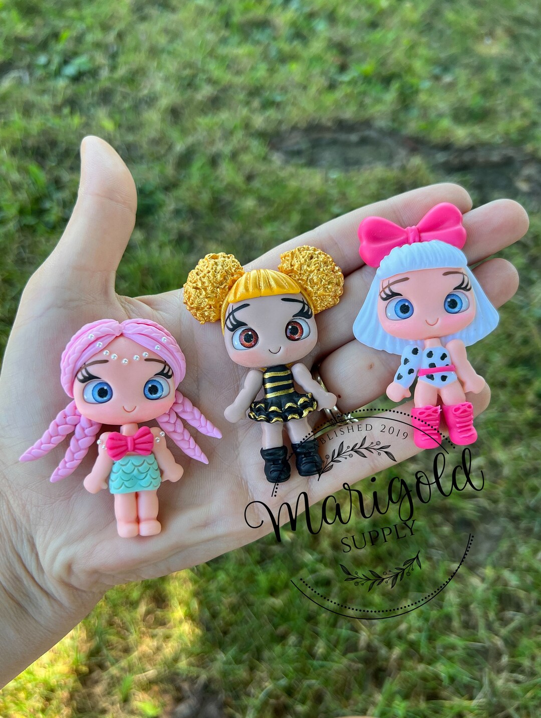 Luxe LOL Clay Center, Clays for Bows, Bow Supplies, Clay Embellishments ...