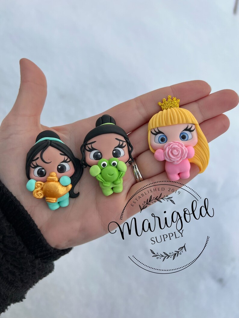 BABY Princess Collection Clay Center Clay for Bows Hair Bow - Etsy