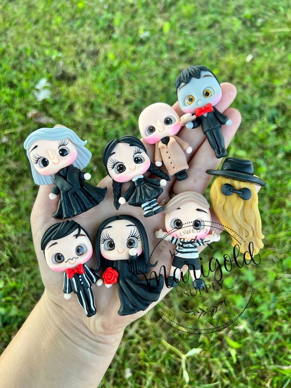 Cutie Adams Family Clay Center Clay for Bows Hair Bow Center - Etsy