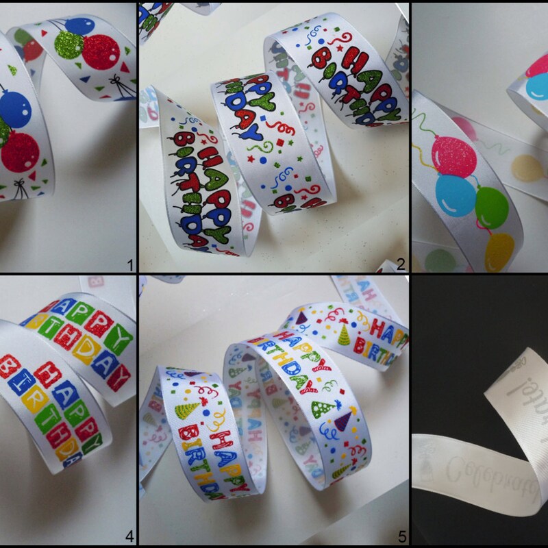 Happy Birthday Ribbon - Etsy
