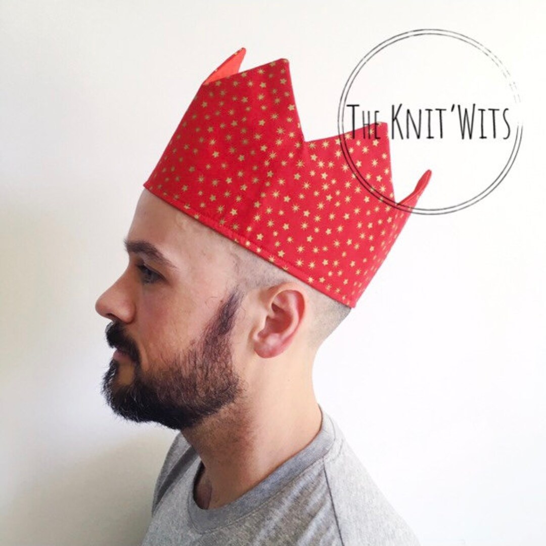 Reusable Christmas Fabric "paper" Hat - Etsy
