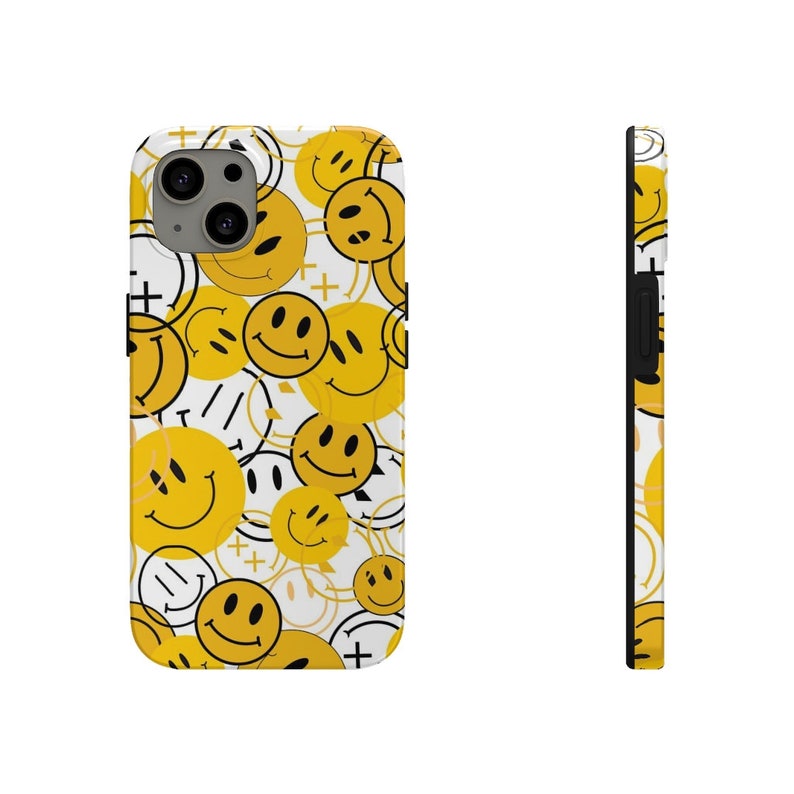 Smiley Faces Cute Phone Case iPhone 13 12 11 Pro Max Case iPhone 13 12 ...
