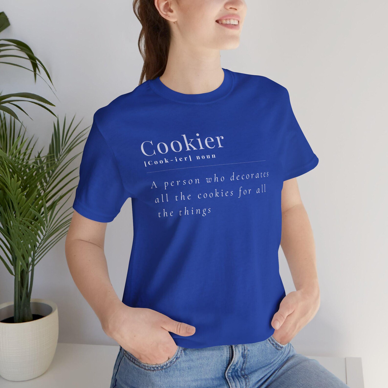 Cookier Definition T-shirt, Baking Gift - Etsy