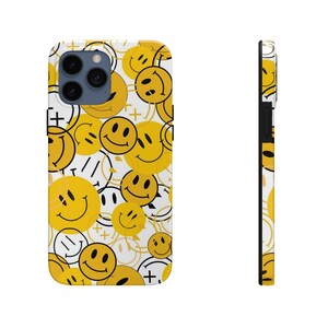 Smiley Faces Cute Phone Case iPhone 13 12 11 Pro Max Case iPhone 13 12 ...