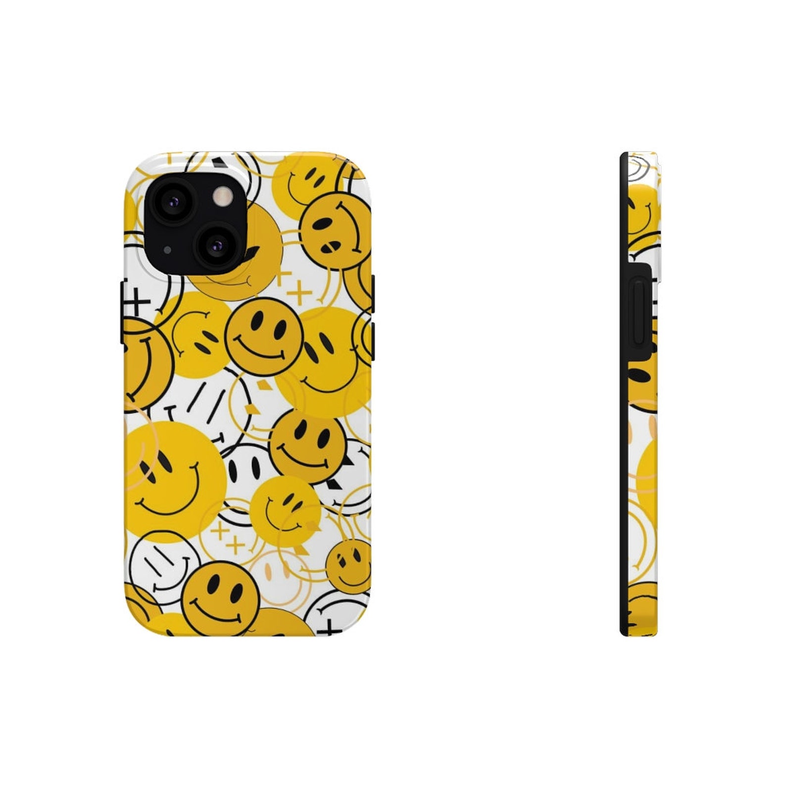 Smiley Faces Cute Phone Case iPhone 13 12 11 Pro Max Case iPhone 13 12 ...