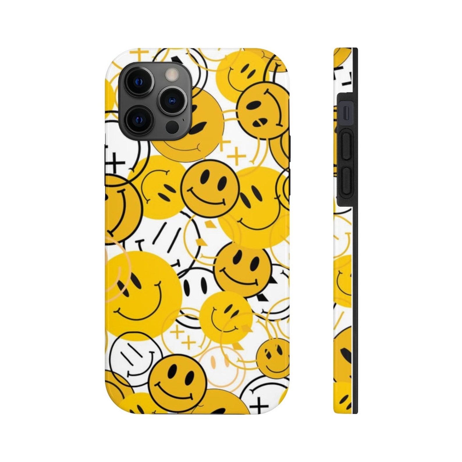 Smiley Faces Cute Phone Case iPhone 13 12 11 Pro Max Case iPhone 13 12 ...