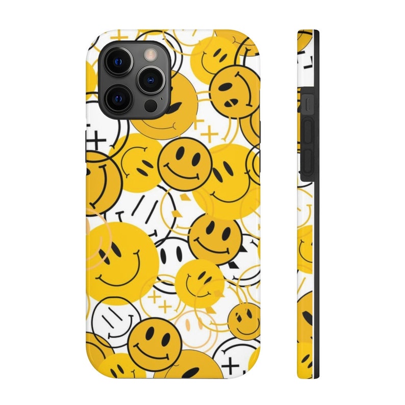 Smiley Faces Cute Phone Case iPhone 13 12 11 Pro Max Case iPhone 13 12 ...