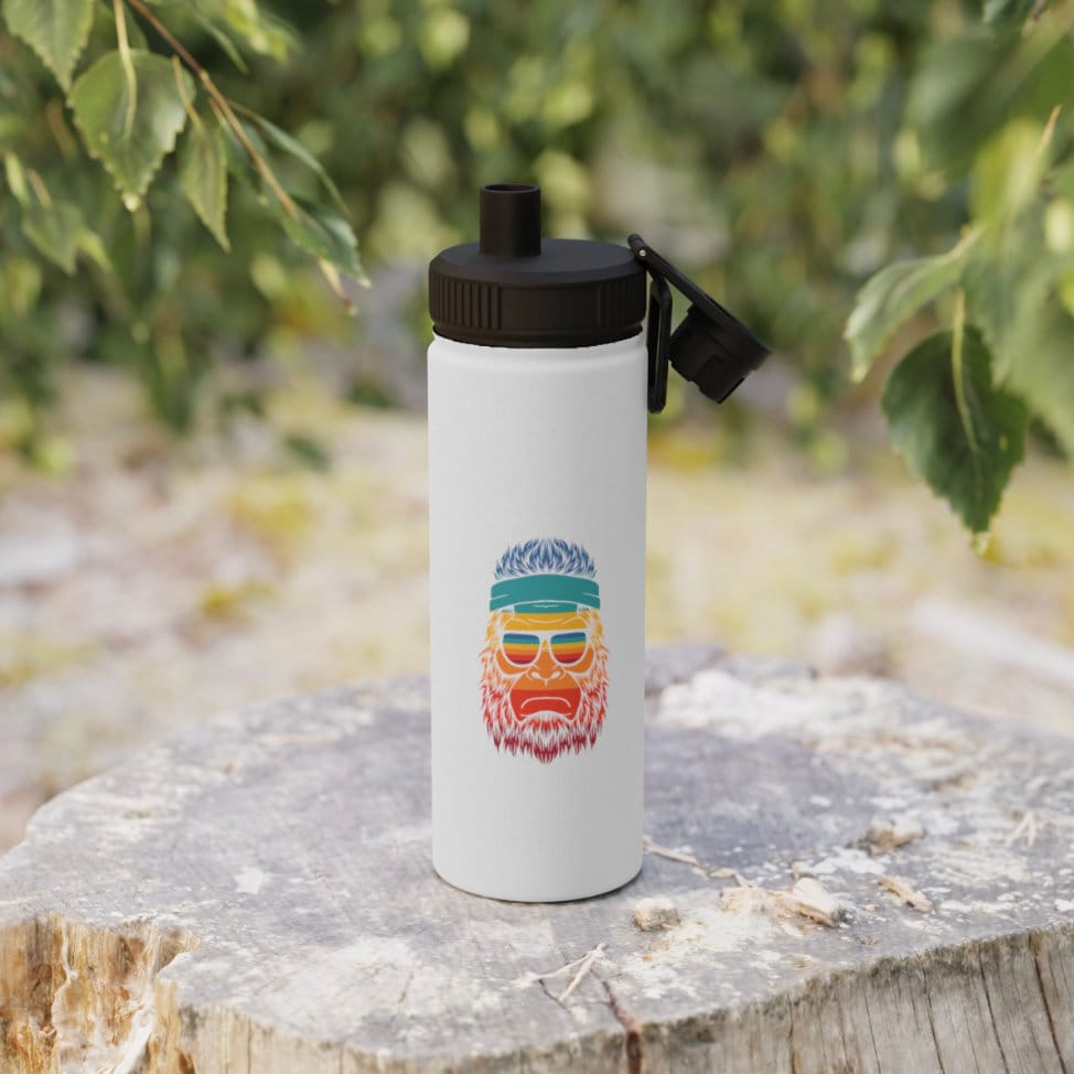 Bigfoot Stainless Steel Water Bottle, Sports Lid - Etsy