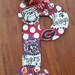 Alabama Georgia House Divided Wooden Letter Door Hanger - Etsy