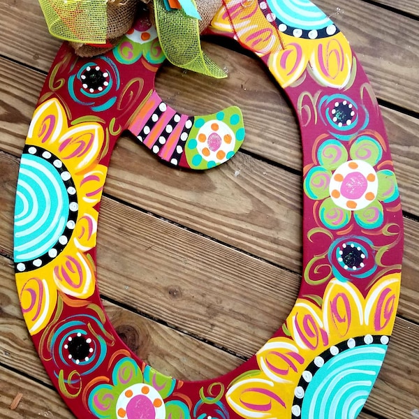 Hand Painted Hanger - Etsy