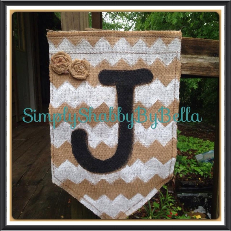 Burlap Flags - Etsy