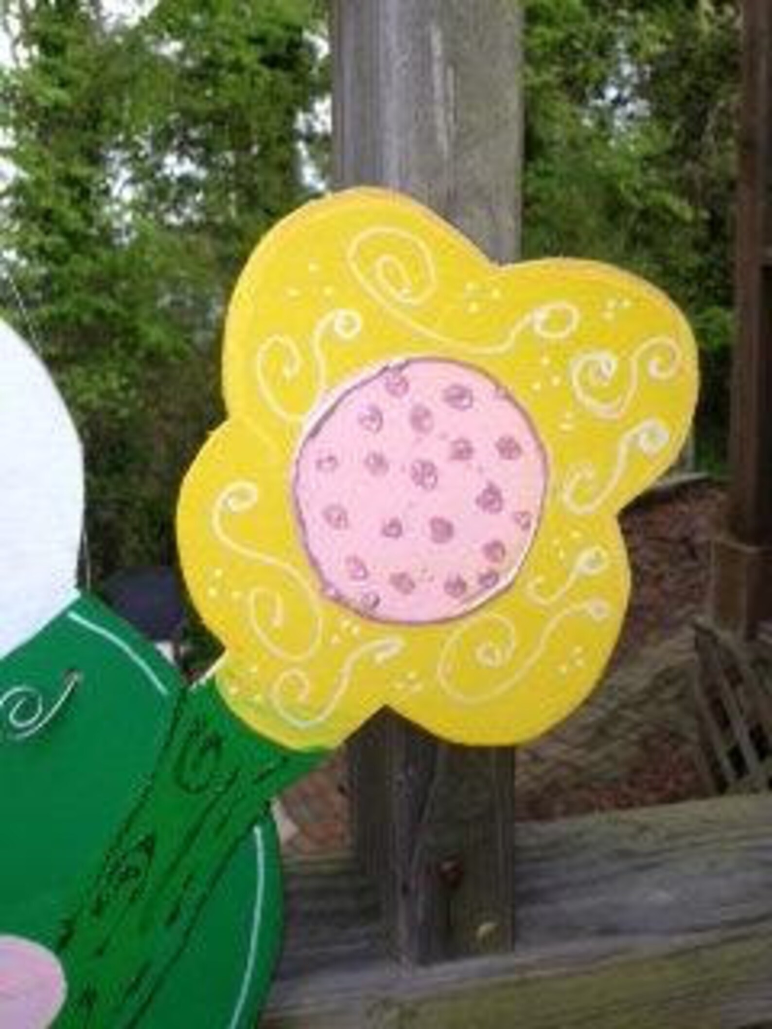 Frog Wooden Door/wall Hanger Flowers and Polka Dots Free ...