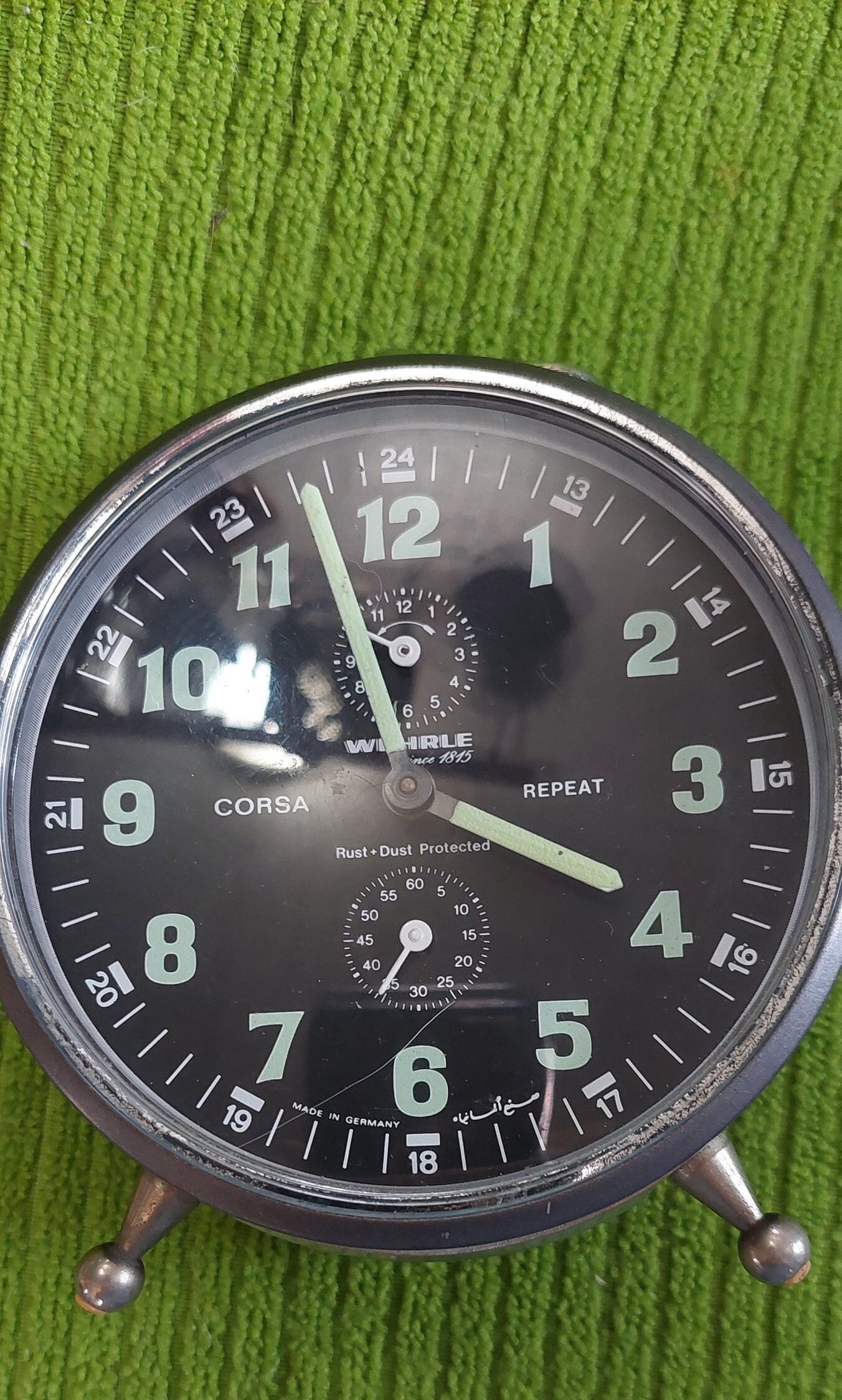 Wehrle Wind-up Alarm Clock Germany - Etsy