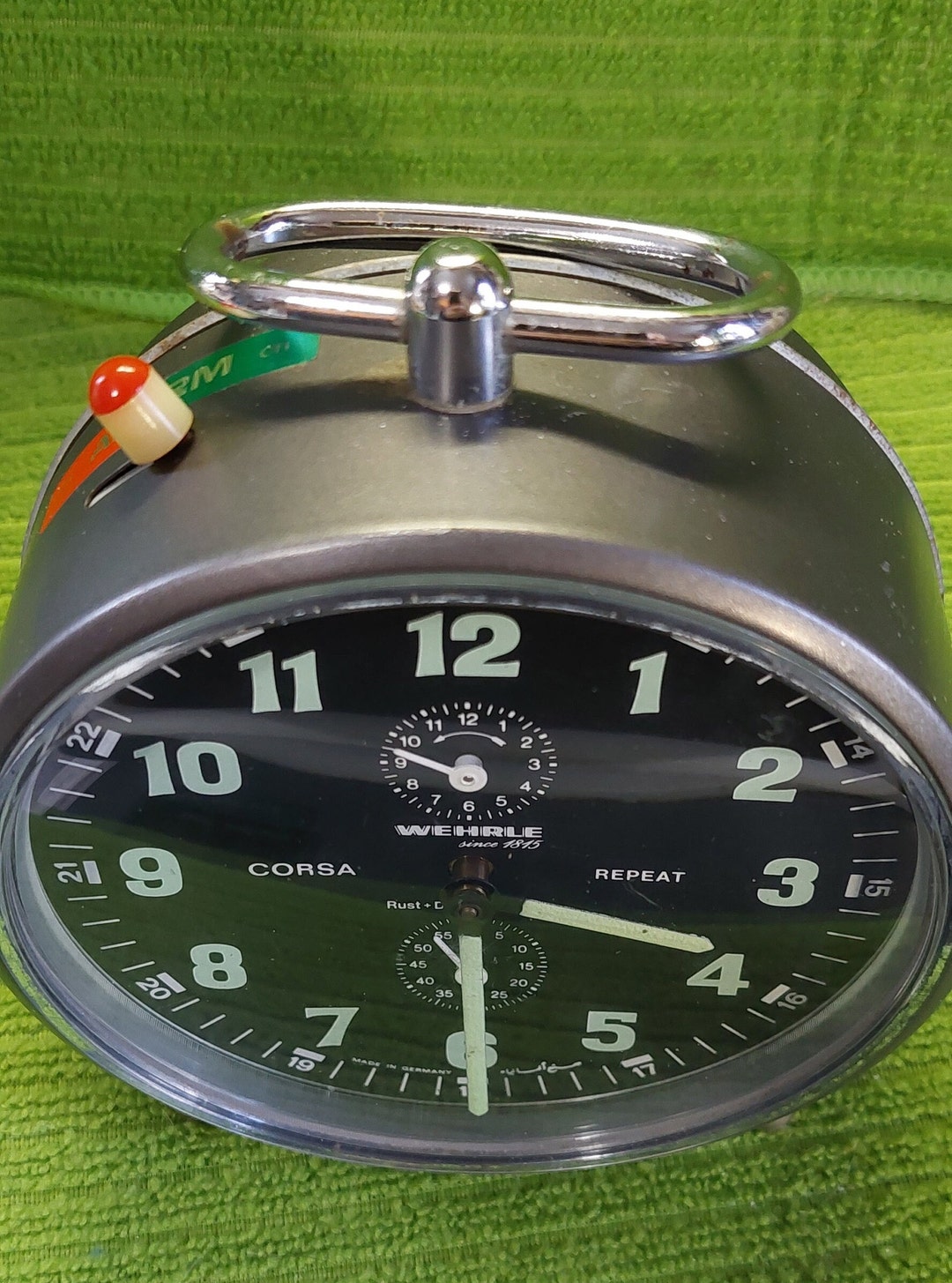 Wehrle Wind-up Alarm Clock - Germany - Etsy