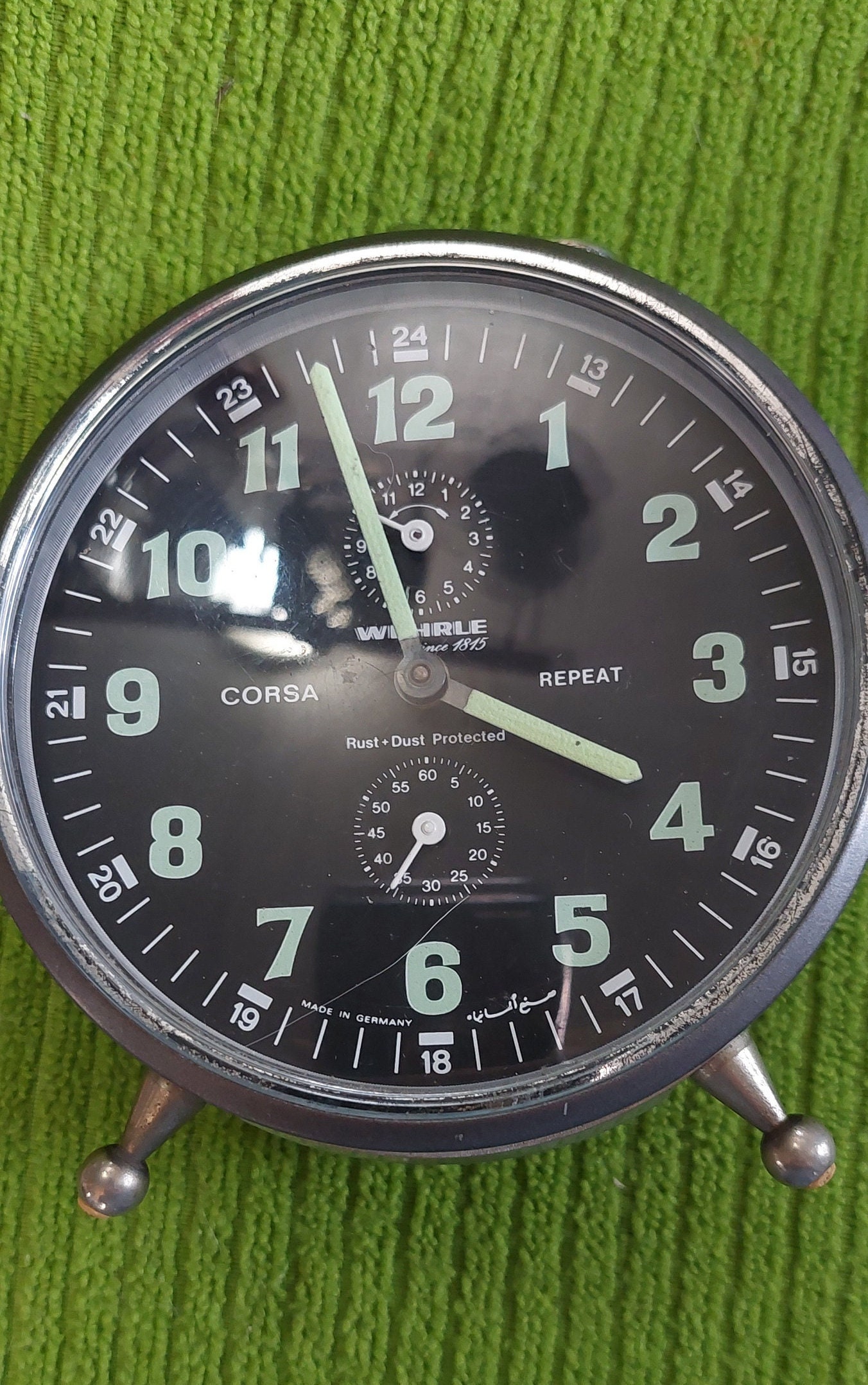 Wehrle Wind-up Alarm Clock Germany - Etsy