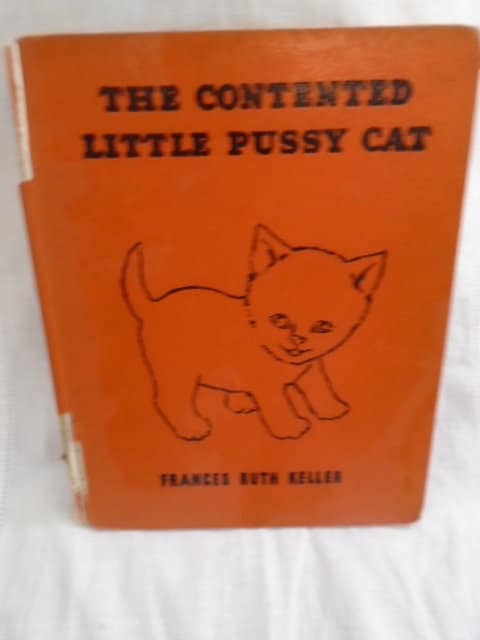 The Contented Little Pussy Cat 1949 Frances Ruth Keller Hard Cover - Etsy