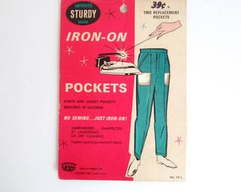 Iron on pockets | Etsy