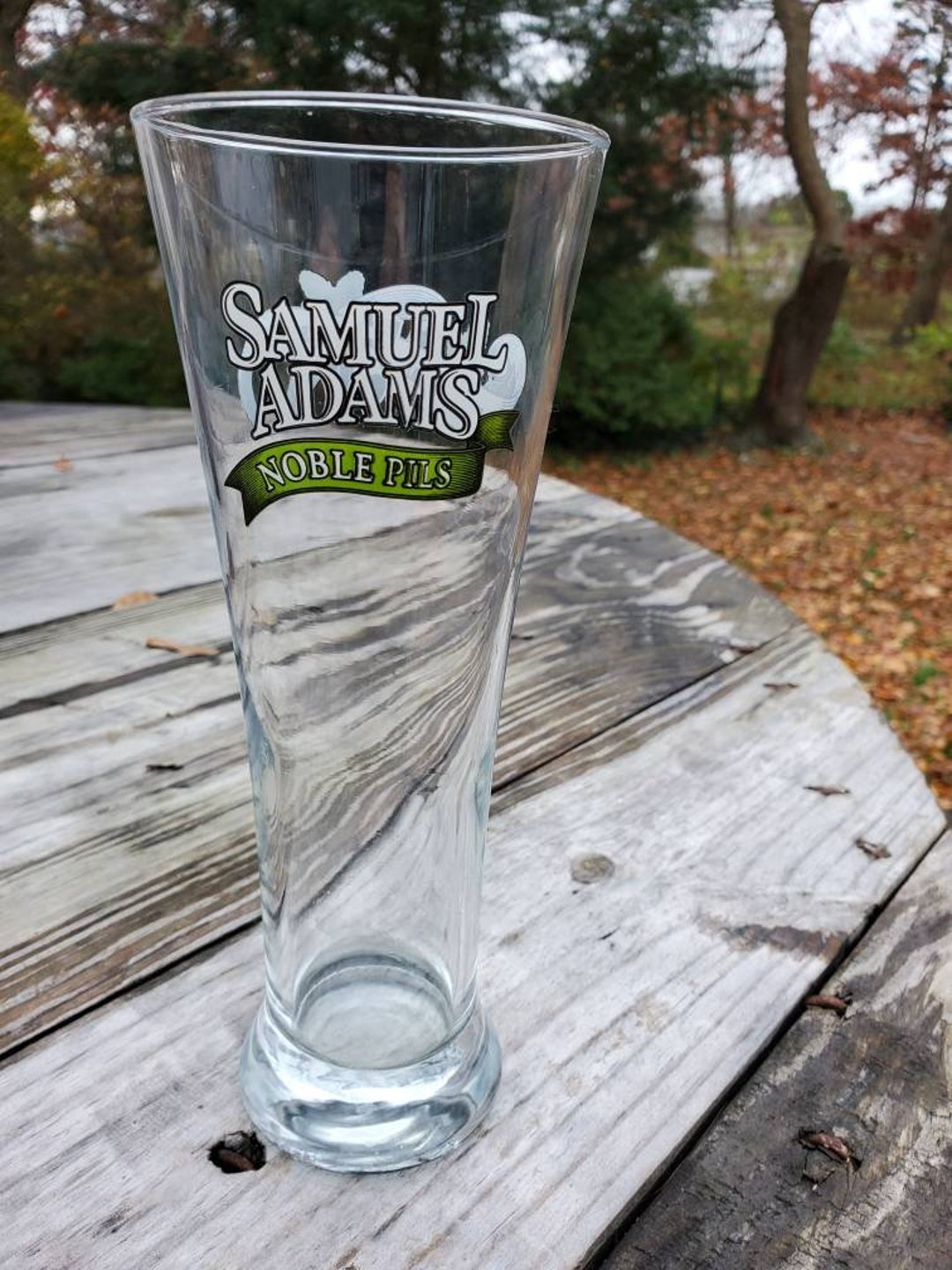 Samuel Adams Noble Pils Tall Glass 16 Ounce Sam Adams Pilsner Beer - Etsy