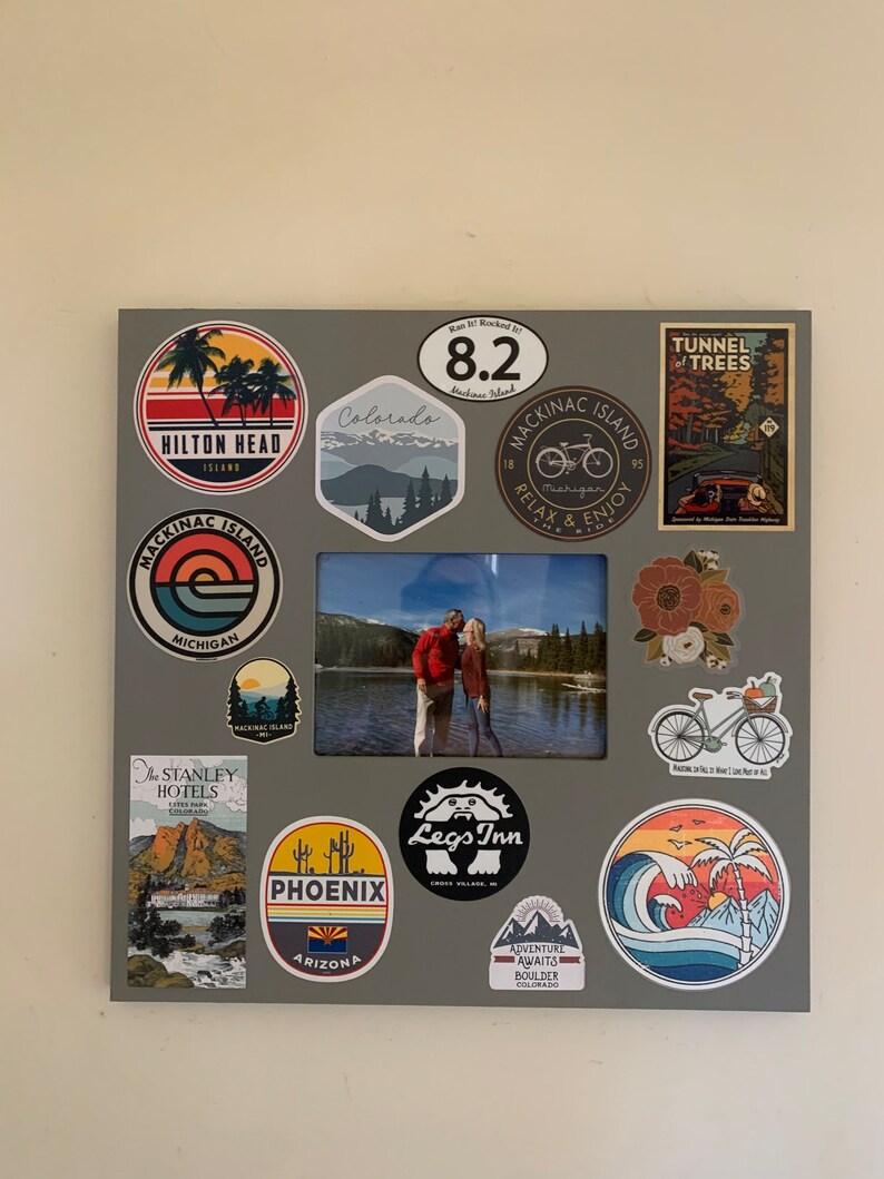 Sticker Collection Frame - Etsy