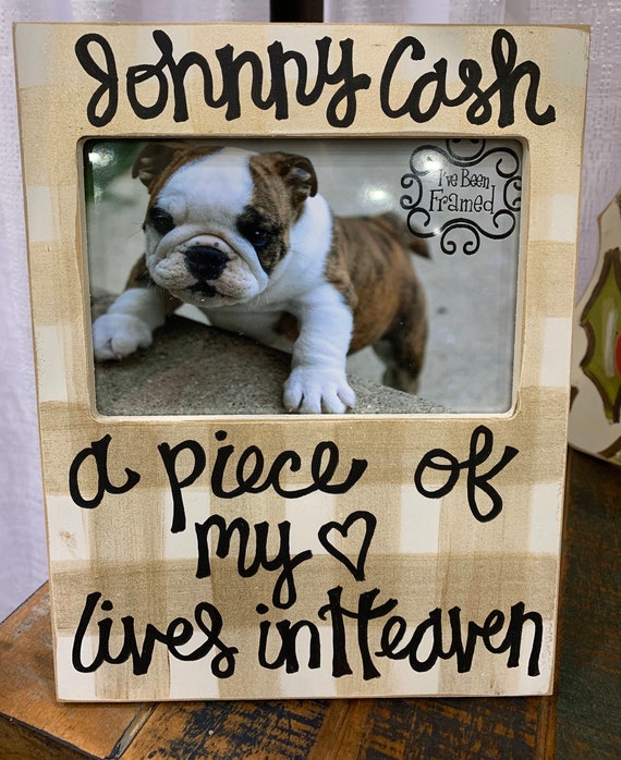 Dog Frame Personalized Dog Frame Custom Dog Frame Dog Frame | Etsy