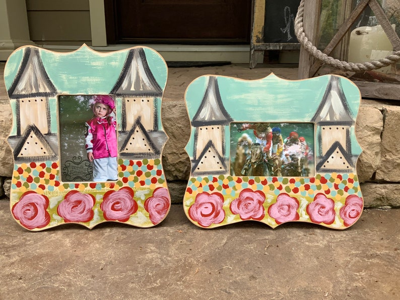 Twin Spires Frame Derby Frame Churchill Downs Twin Spires | Etsy