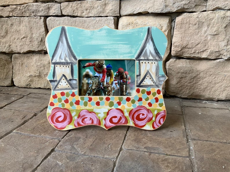 Twin Spires Frame Derby Frame Churchill Downs Twin Spires | Etsy