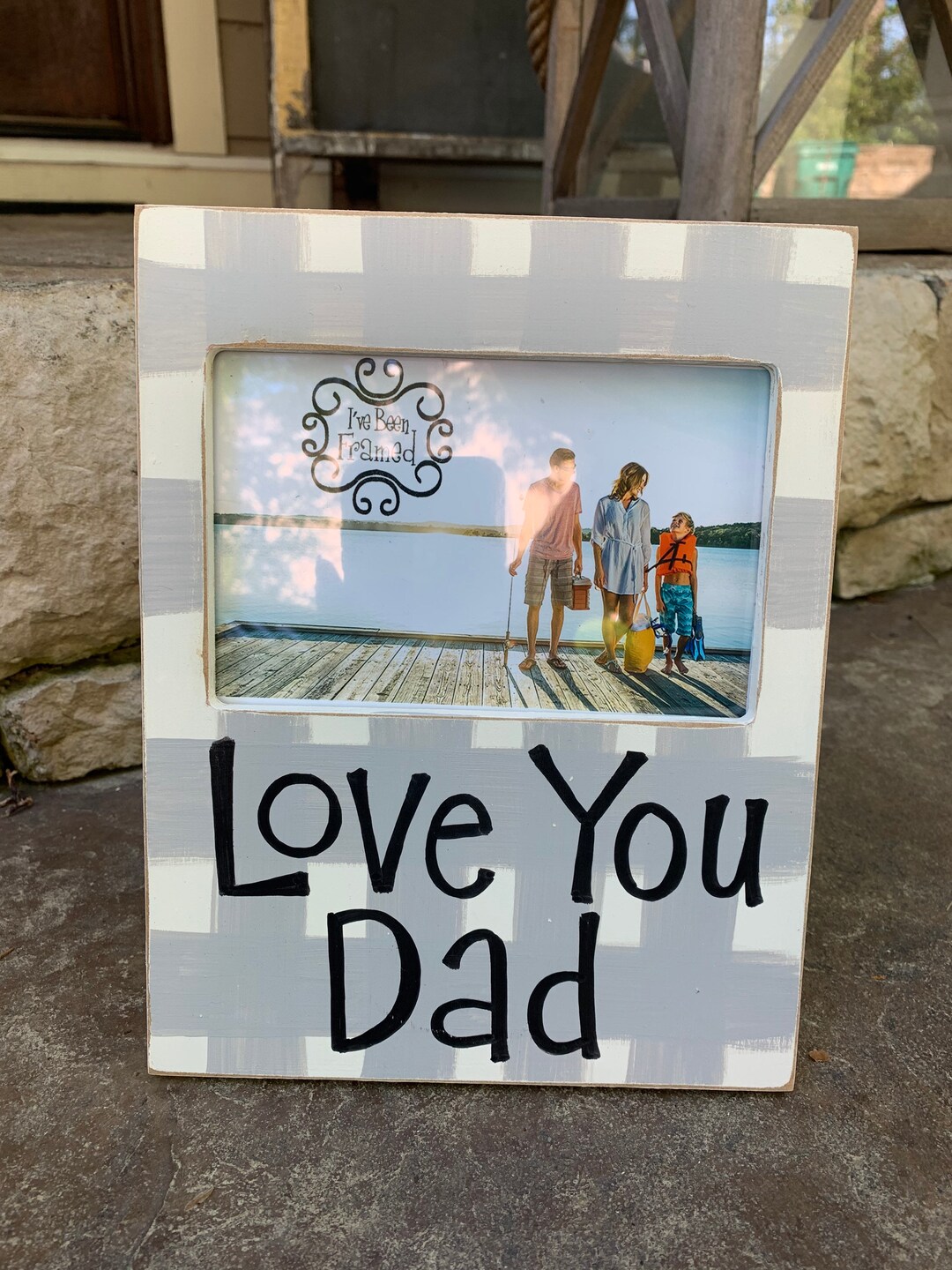 We Love Dad Frame Father's Day Gift Father's Day - Etsy