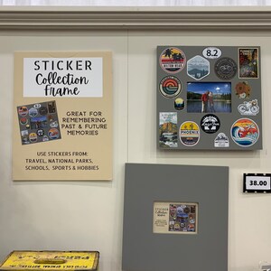 Sticker Collection Frame - Etsy