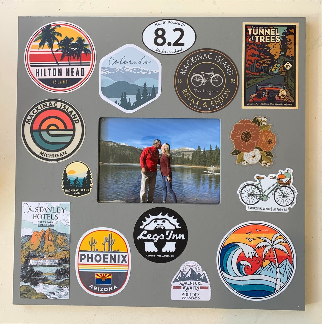 Sticker Collection Frame - Etsy