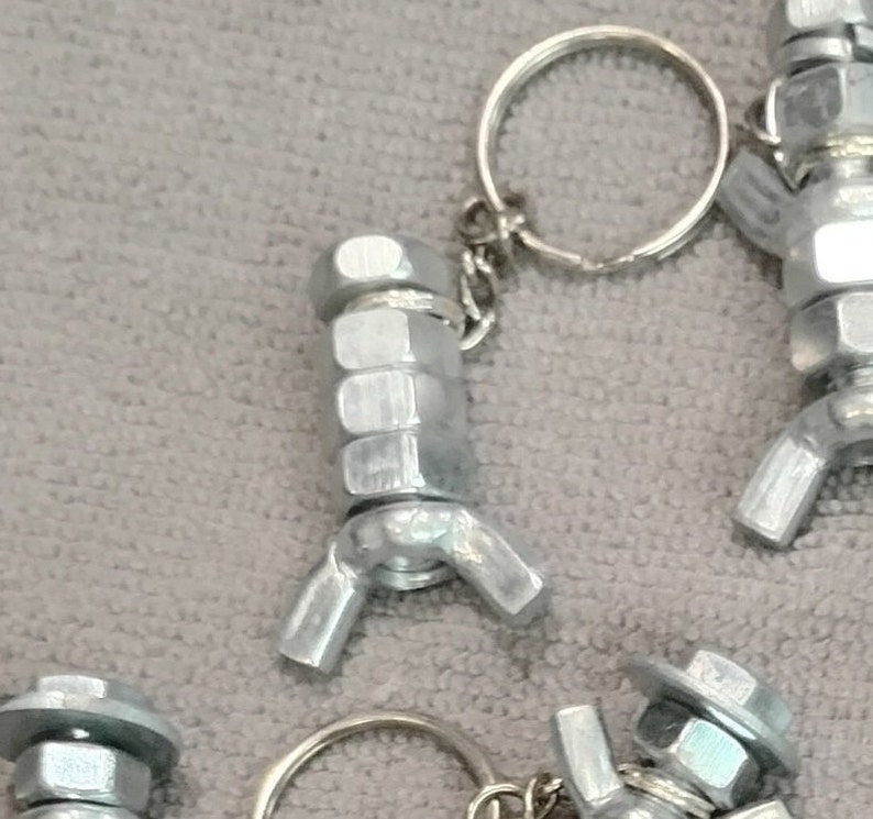 Unique Bolt Fidget Person Keychains Handcrafted by Young Artists - Etsy