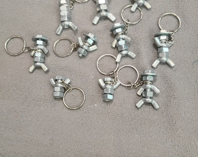 Unique Bolt Fidget Person Keychains – Handcrafted by Young Artists! - Etsy
