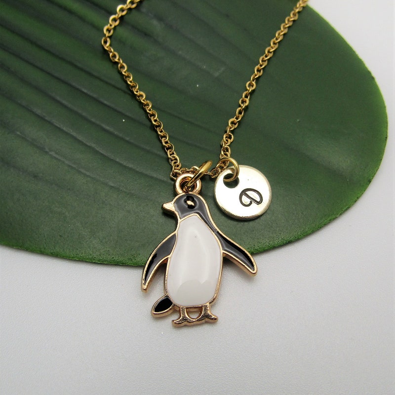 Penguin Monogram - Etsy