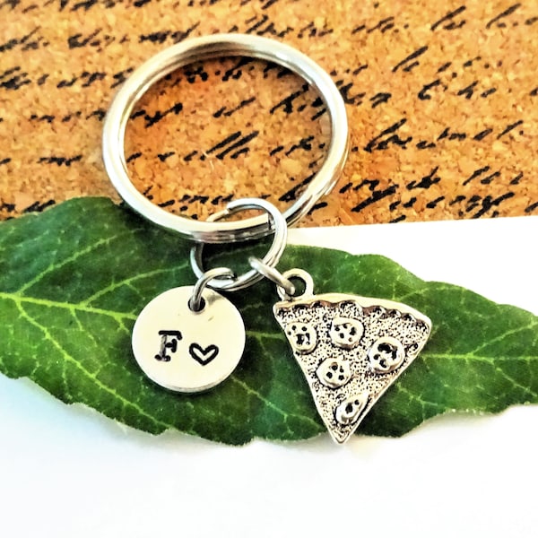 Pizza Keychain - Etsy