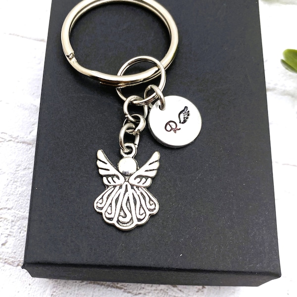 Angel Keyring - Etsy