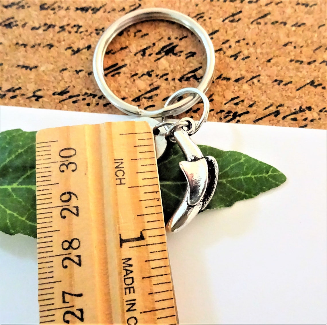 3D BANANA KEYCHAIN With Initial Charm Keychain Purse Charm - Etsy