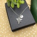 MSN Caduceus Necklace - MSN Masters of Science in Nursing Necklace on a ...