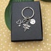 CCRN KEYCHAIN With Stethoscope Personalized W Initial Charm -critical ...