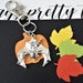 BAT KEYCHAIN Large Silver Bat 1-1/4 Inches Halloween Bat Keychain ...