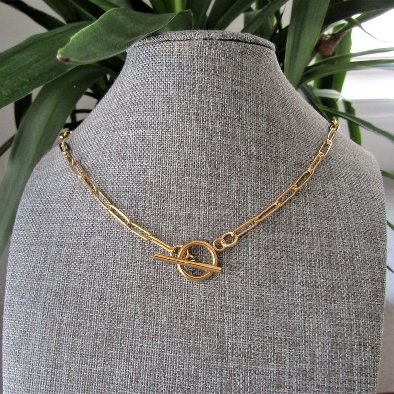 Paper Clip Necklace - Etsy