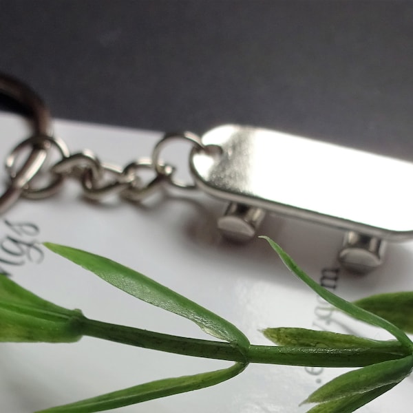 Skateboard Keychain - Etsy