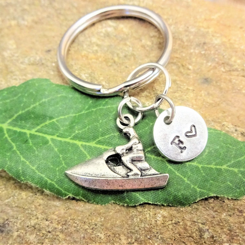 Boat Keychain - Etsy