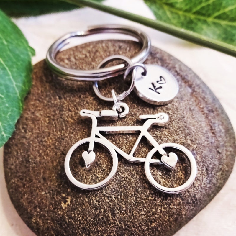 Bicycle Keychain - Etsy
