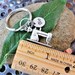 3D SEWING MACHINE KEYCHAIN Personalized With Initial Charm - Etsy