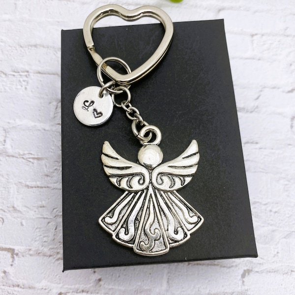 Angel Keyring - Etsy