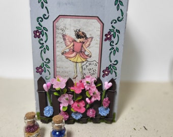 Secret Garden Fairy Box Bookshelf Fairy Garden Indoor Pixie Fairy ...