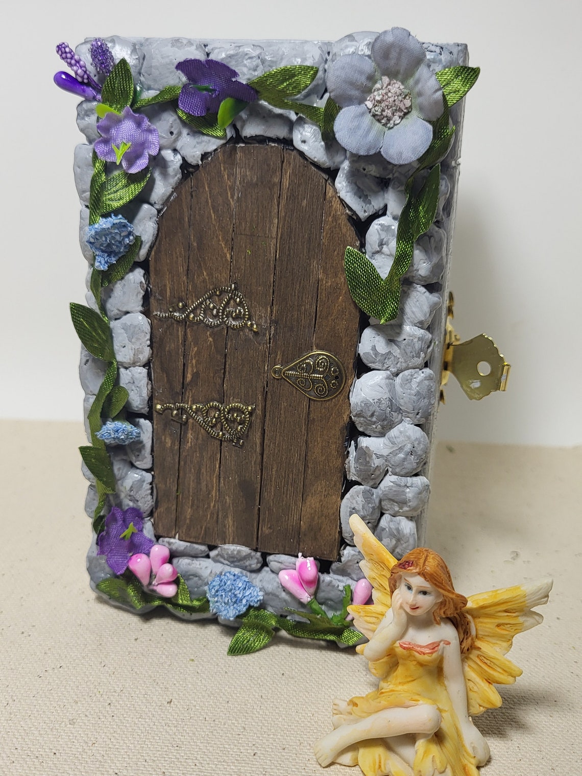 Secret Garden Fairy Box Bookshelf Fairy Garden Indoor Pixie Fairy ...
