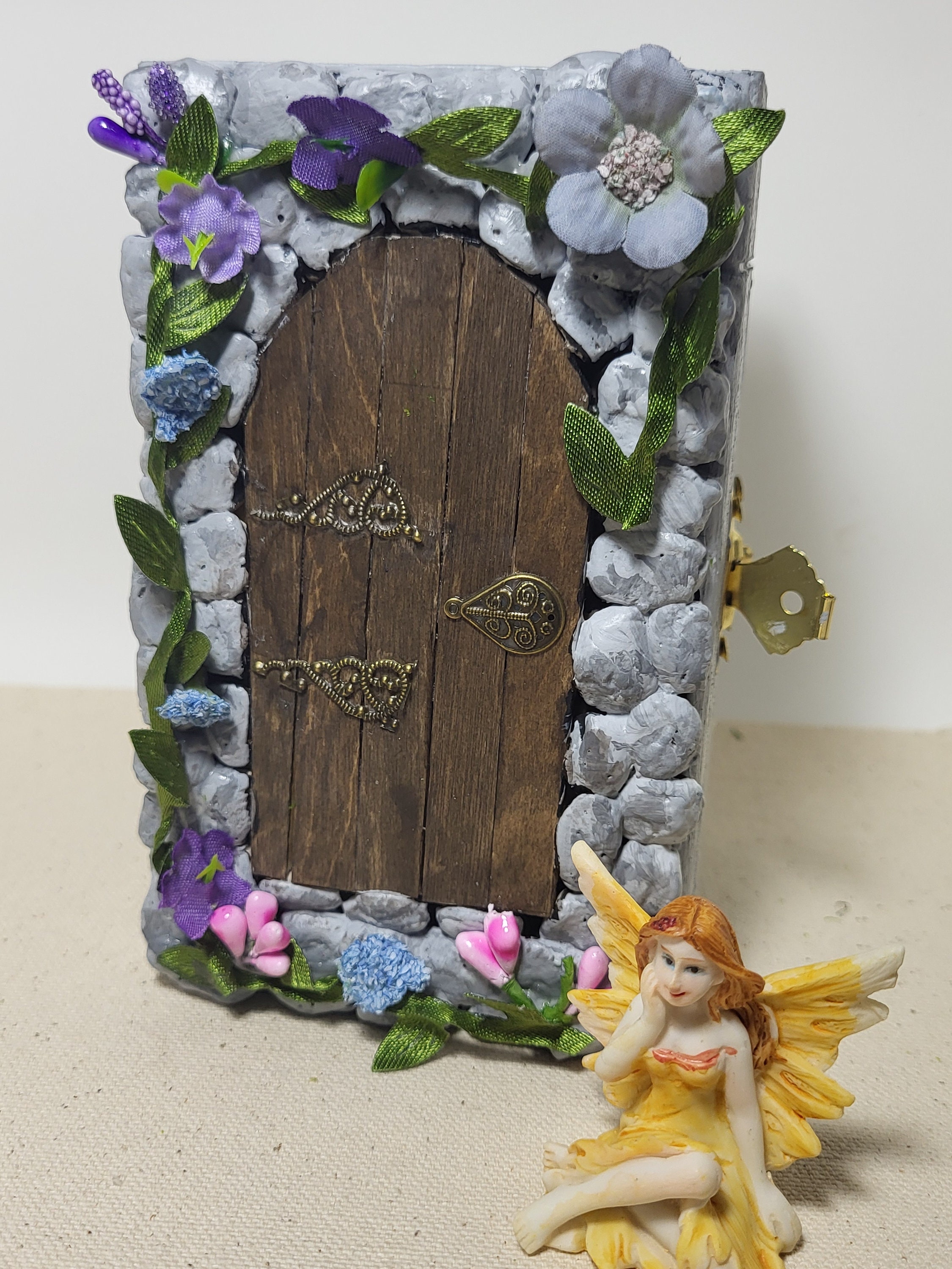 Secret Garden Fairy Box Bookshelf Fairy Garden Indoor Pixie Fairy ...