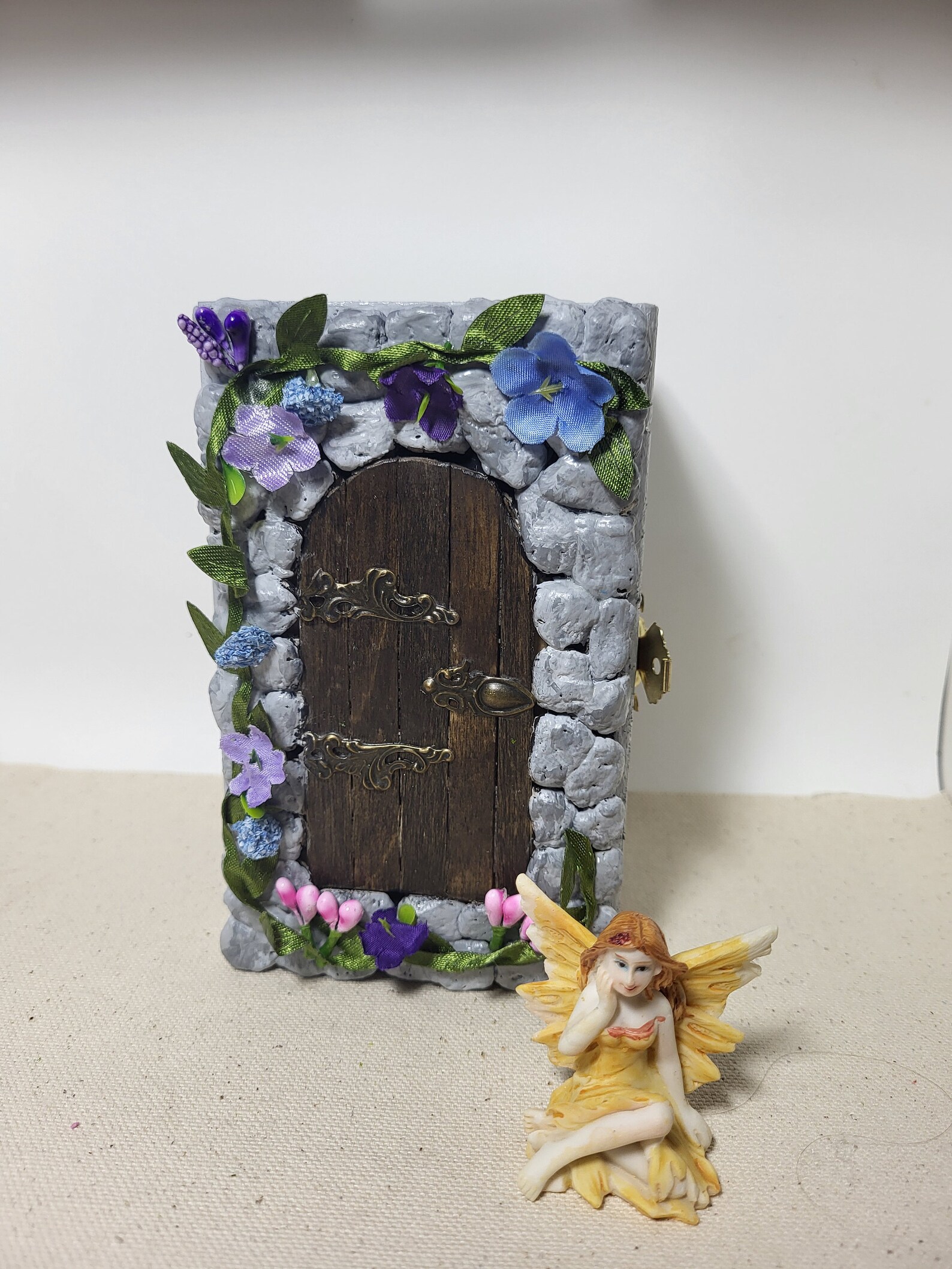 Secret Garden Fairy Box Bookshelf Fairy Garden Indoor Pixie Fairy ...
