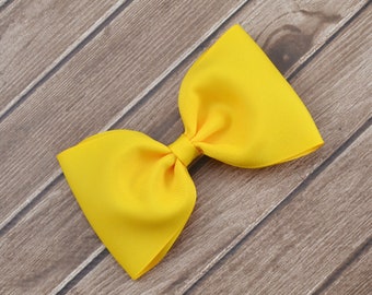 Big yellow bow | Etsy