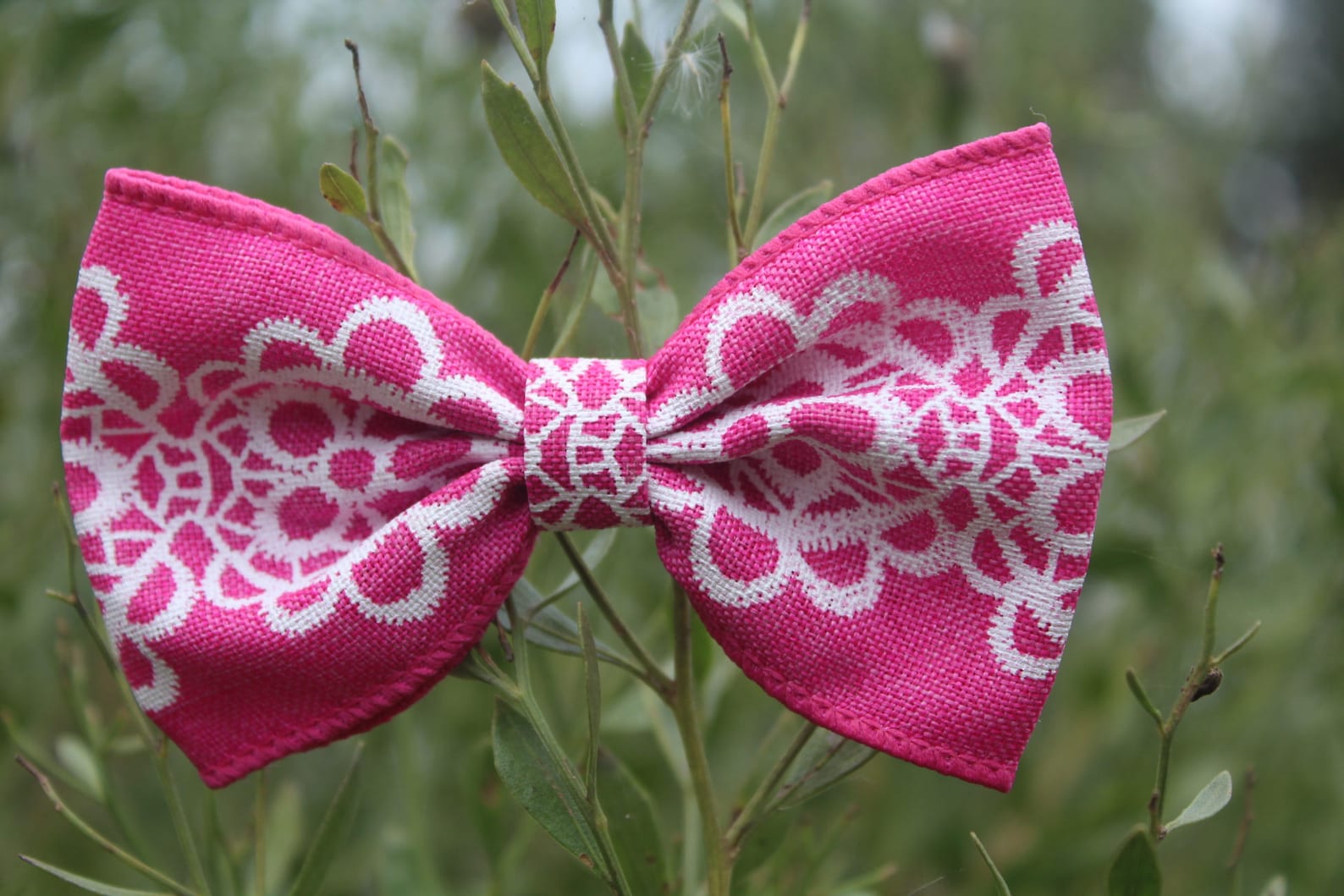 Pink and White Bows Pink Bows Pink Easter Bows Pink Easter | Etsy